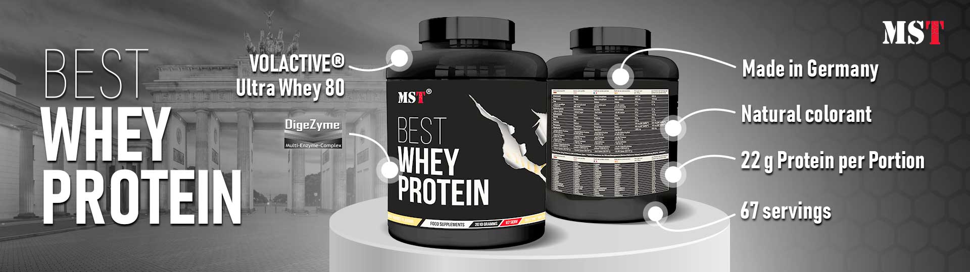 MST® Nutrition вітаміни німецького бренду в Україні