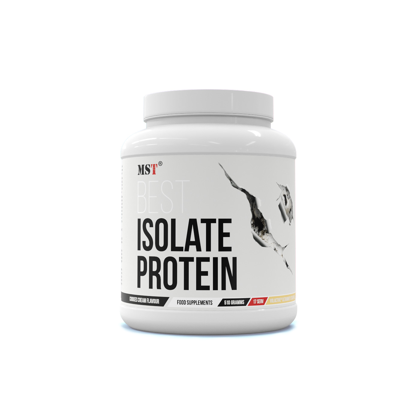 MST® Best Isolate Protein Печенье-Крем 17 порций 510 грамм - MST®